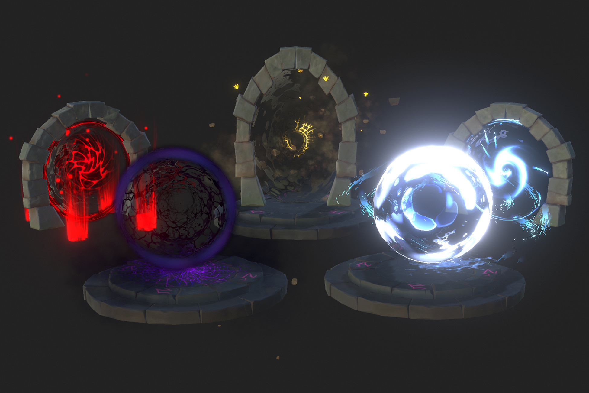 Stylized Portal VFX | VFX Particles | Unity Asset Store