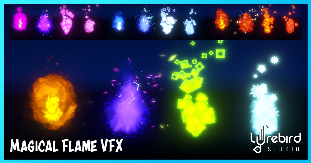 VFX Magical Flames | VFX Particles | Unity Asset Store