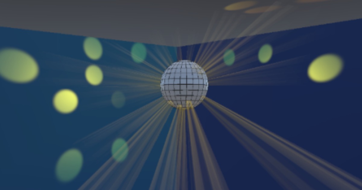 Disco Ball - Light, Animation & Glow | 3D Interior | Unity Asset Store