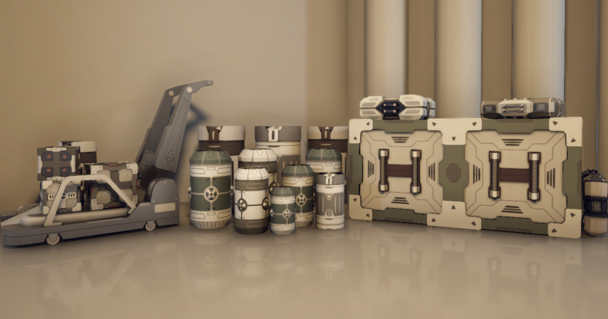 Sci-Fi Decoration/Prop Pack Vol.1 | 3D Interior | Unity Asset Store