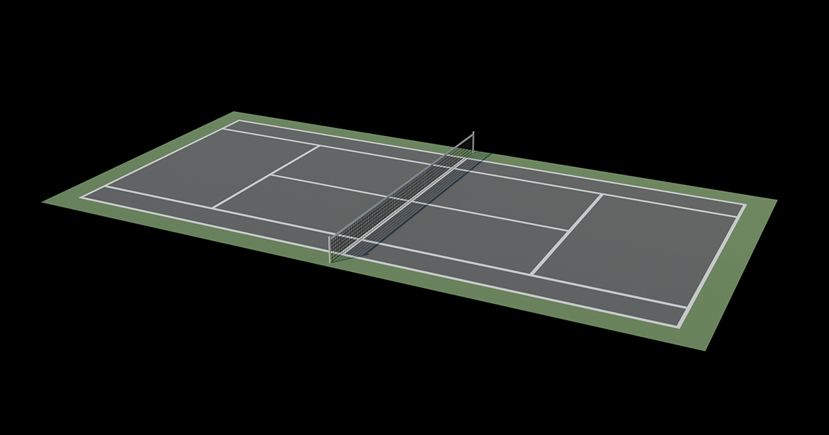 Tennis Court V9 | 3D Environments | Unity Asset Store