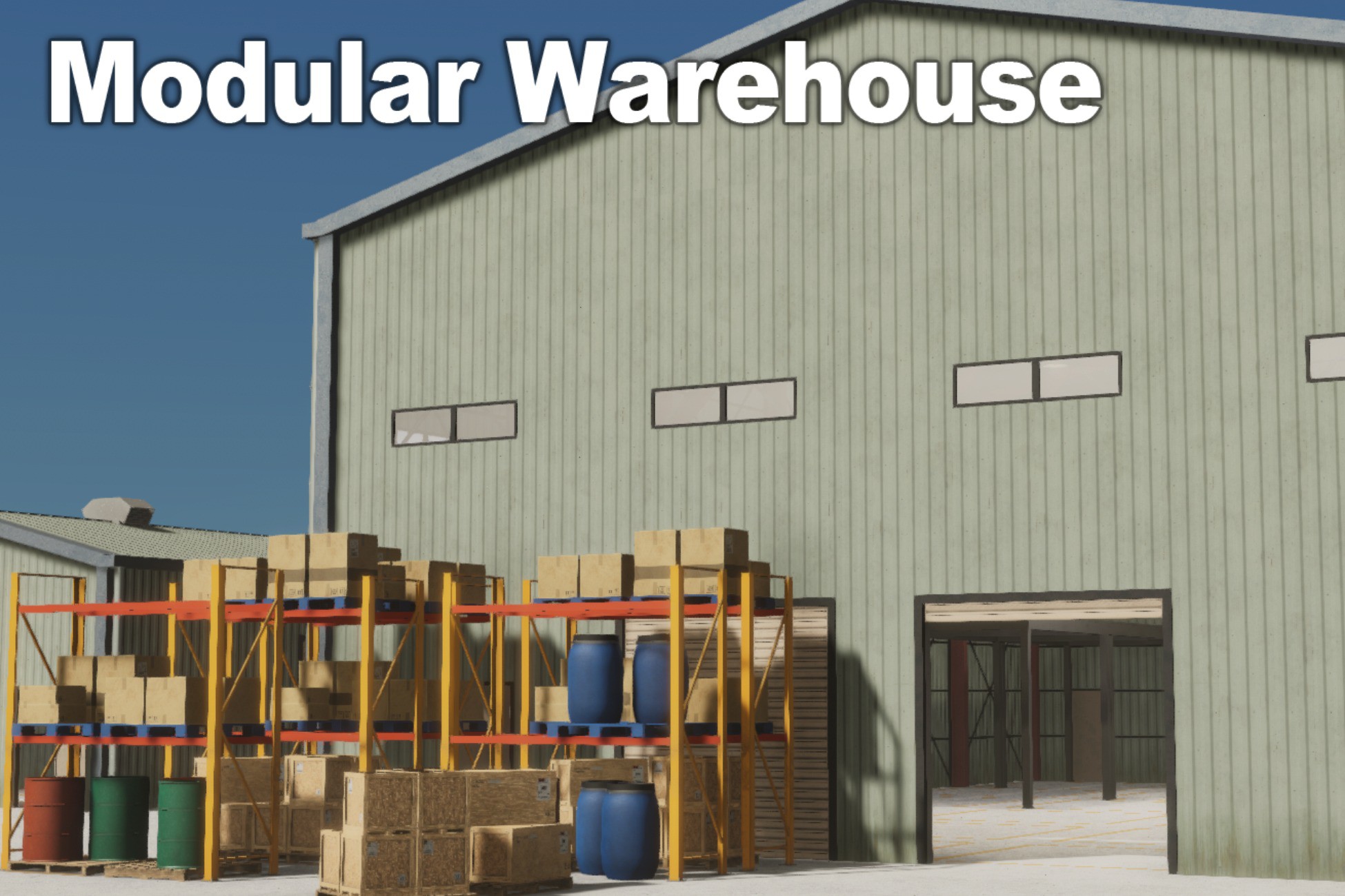 hdrp warehouse modular pack | 3D Industrial | Unity Asset Store
