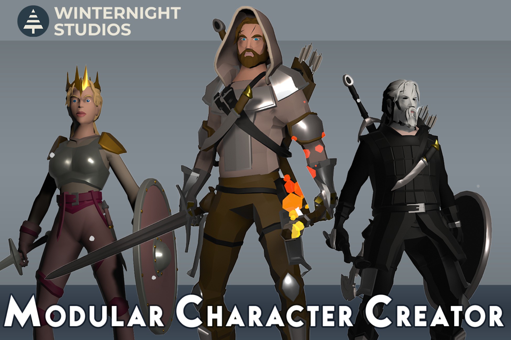 Ultimate Modular Character Creator (UMC) – Complete Medieval Pack by Winternight Studios