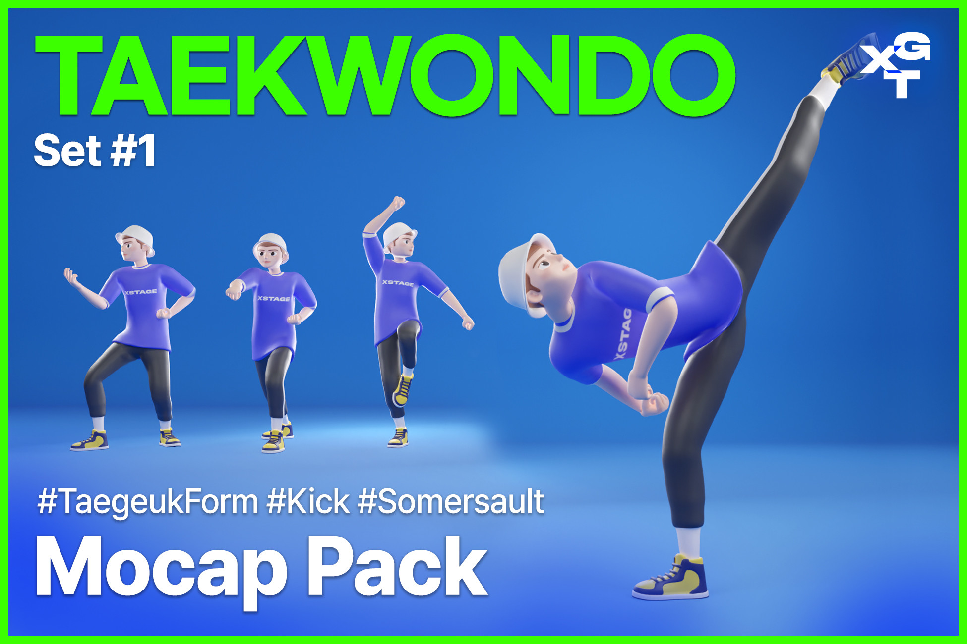 Taekwondo Mocap Pack | 3D アニメーション | Unity Asset Store