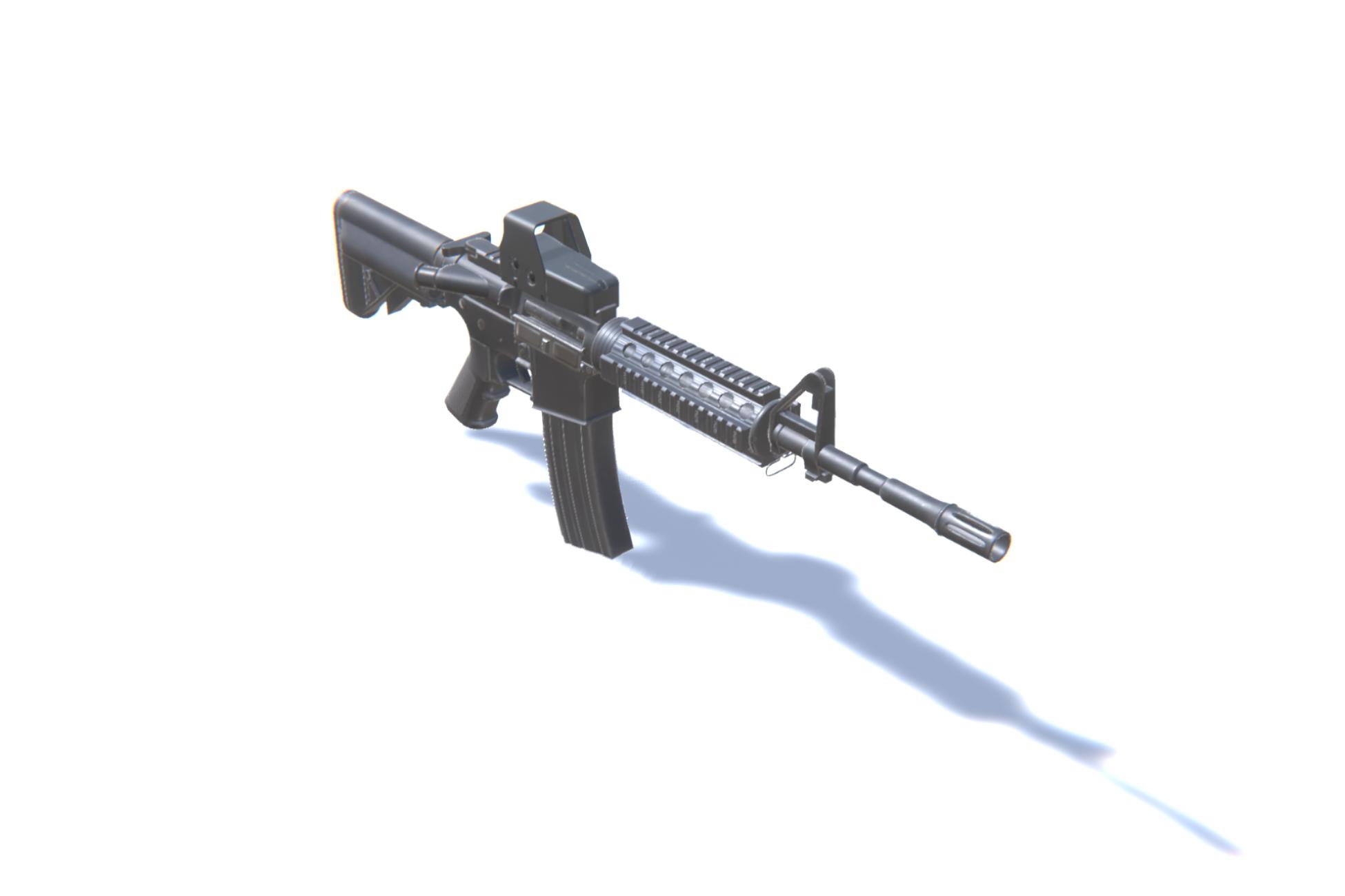 Assault Rifle AR M4 | 3D Guns | Unity Asset Store