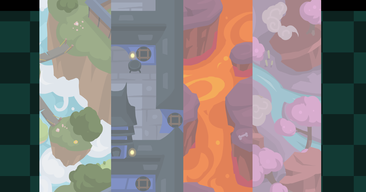 Oriental Maps | 2D Environments | Unity Asset Store