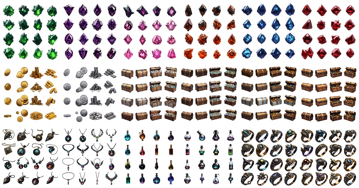 Epic 2D RPG Treasure Collection | 2D | Unity Asset Store