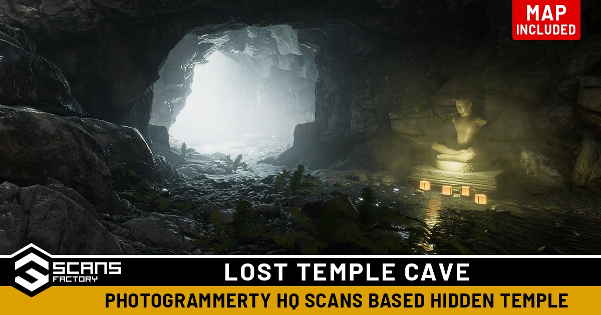 Lost Temple Cave | 3D 주변환경 | Unity Asset Store