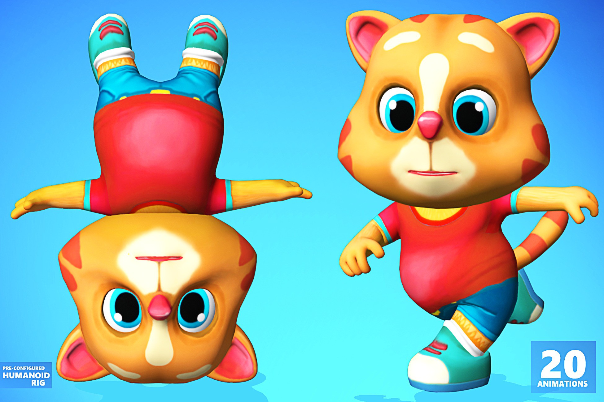 Cat Kitten Animated | Characters | Unity Asset Store