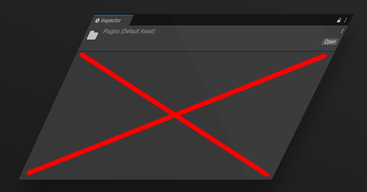No Folder Inspection | Utilities Tools | Unity Asset Store