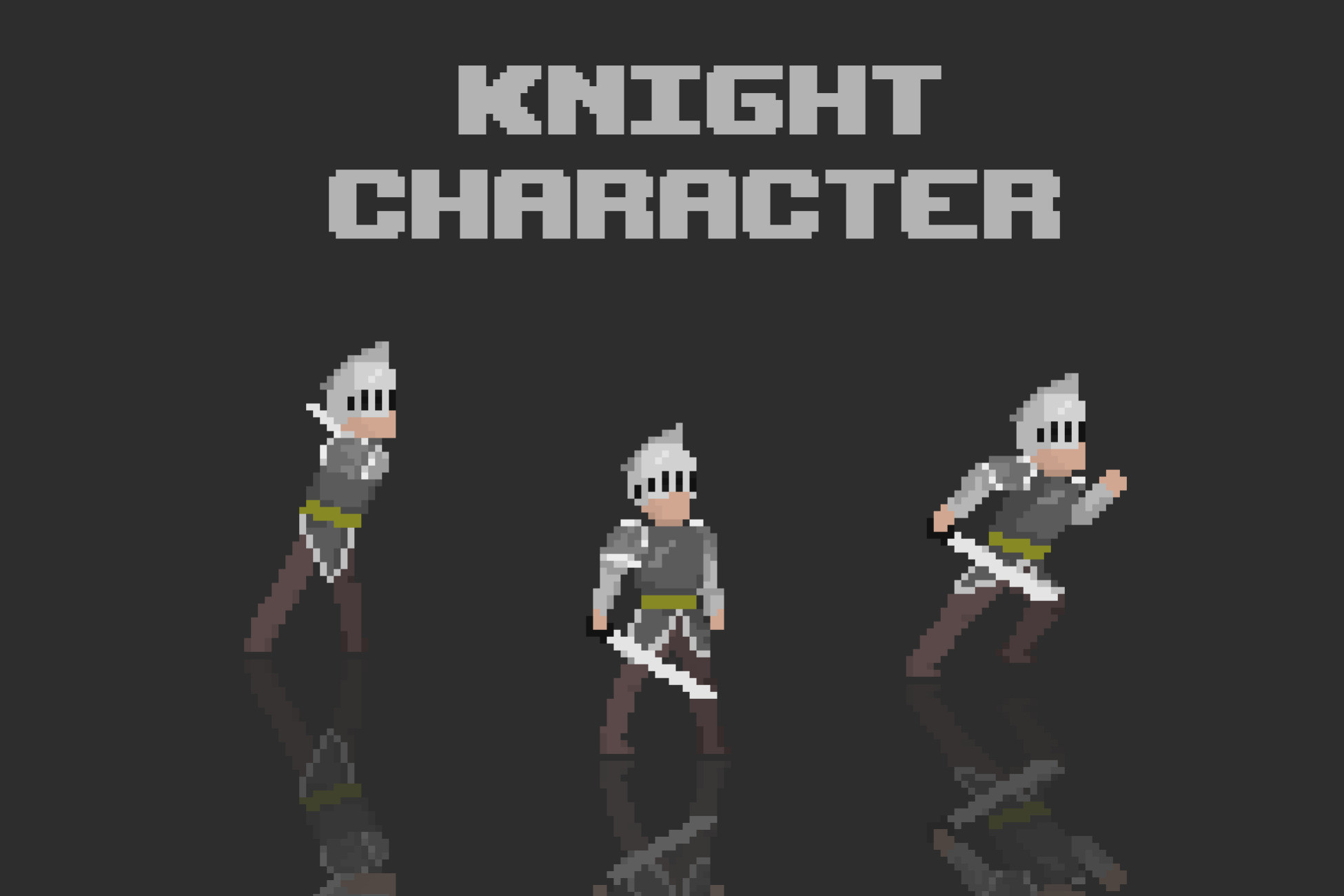 Knight-Animated Pixel Art Character | 2D キャラクター | Unity Asset Store