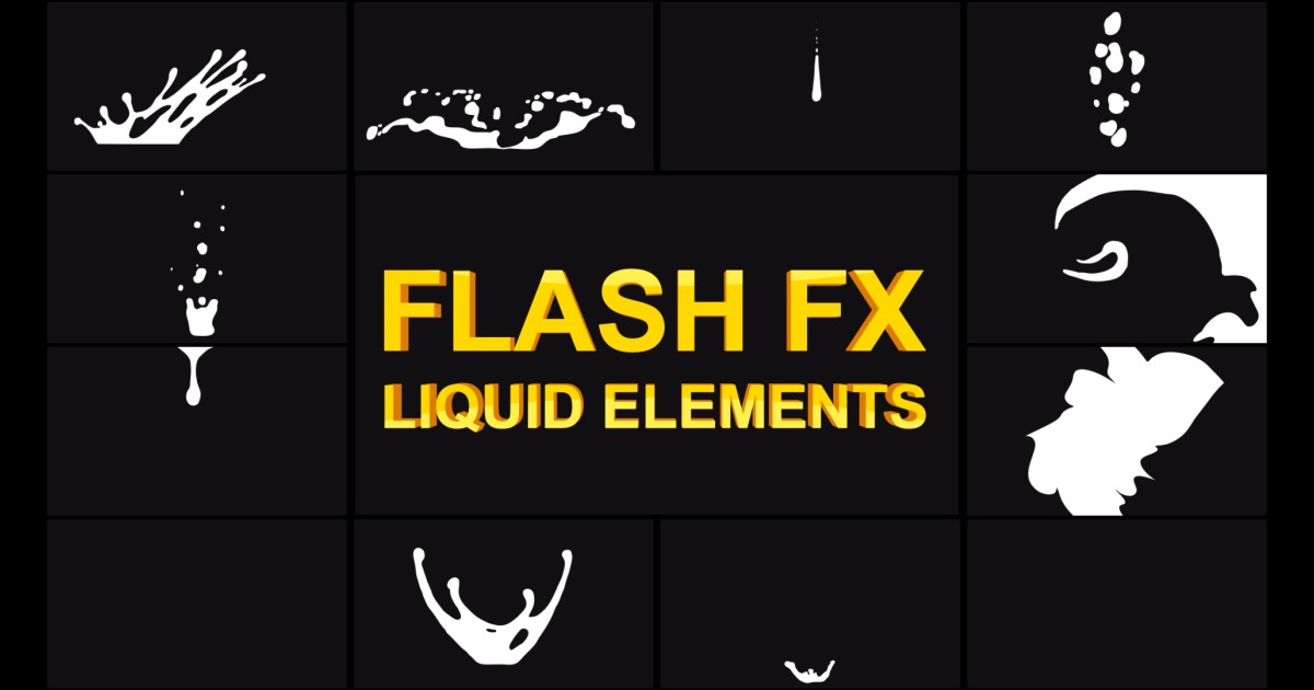 Flash FX Liquid Elements | VFX | Unity Asset Store
