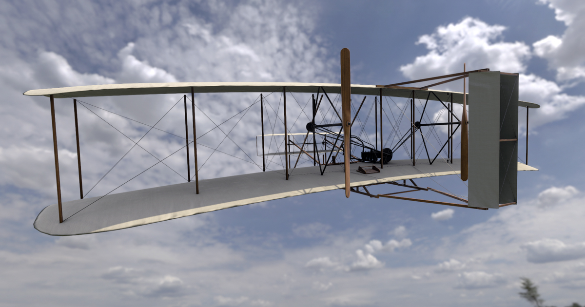 Wright Flyer | 3D 항공 | Unity Asset Store