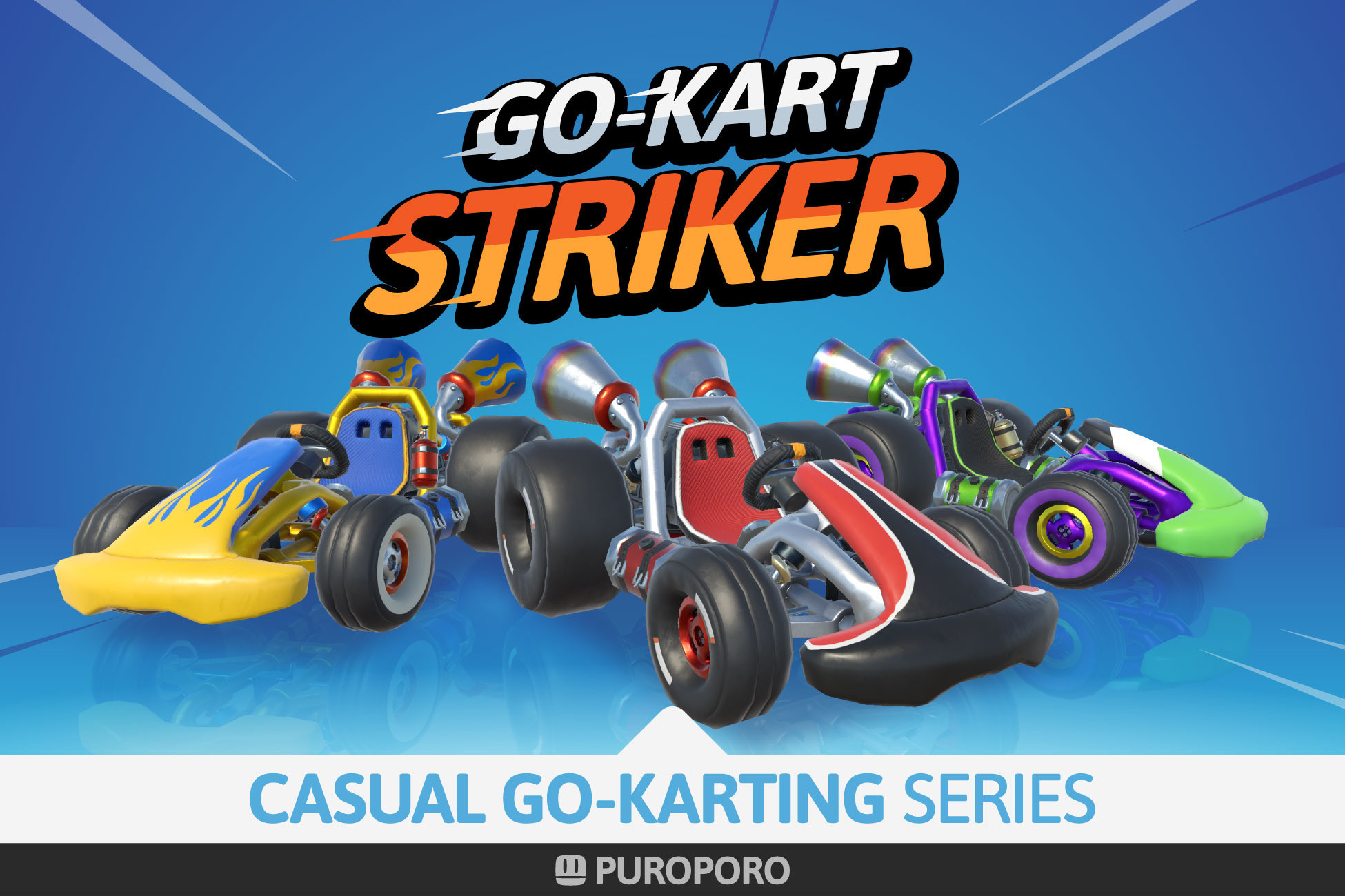 Go-kart - Striker - Casual Go-karting Series | 3D Land | Unity Asset Store