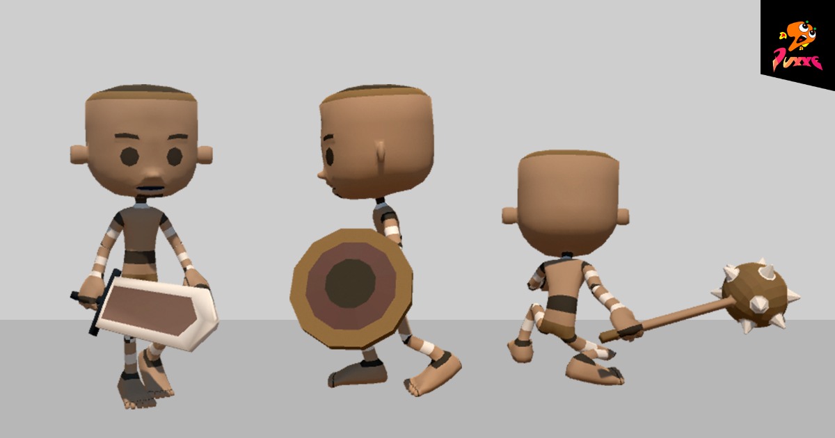 3D Character #000 - Dummy Universal - Animated - Low Poly - FBX | 3D ...
