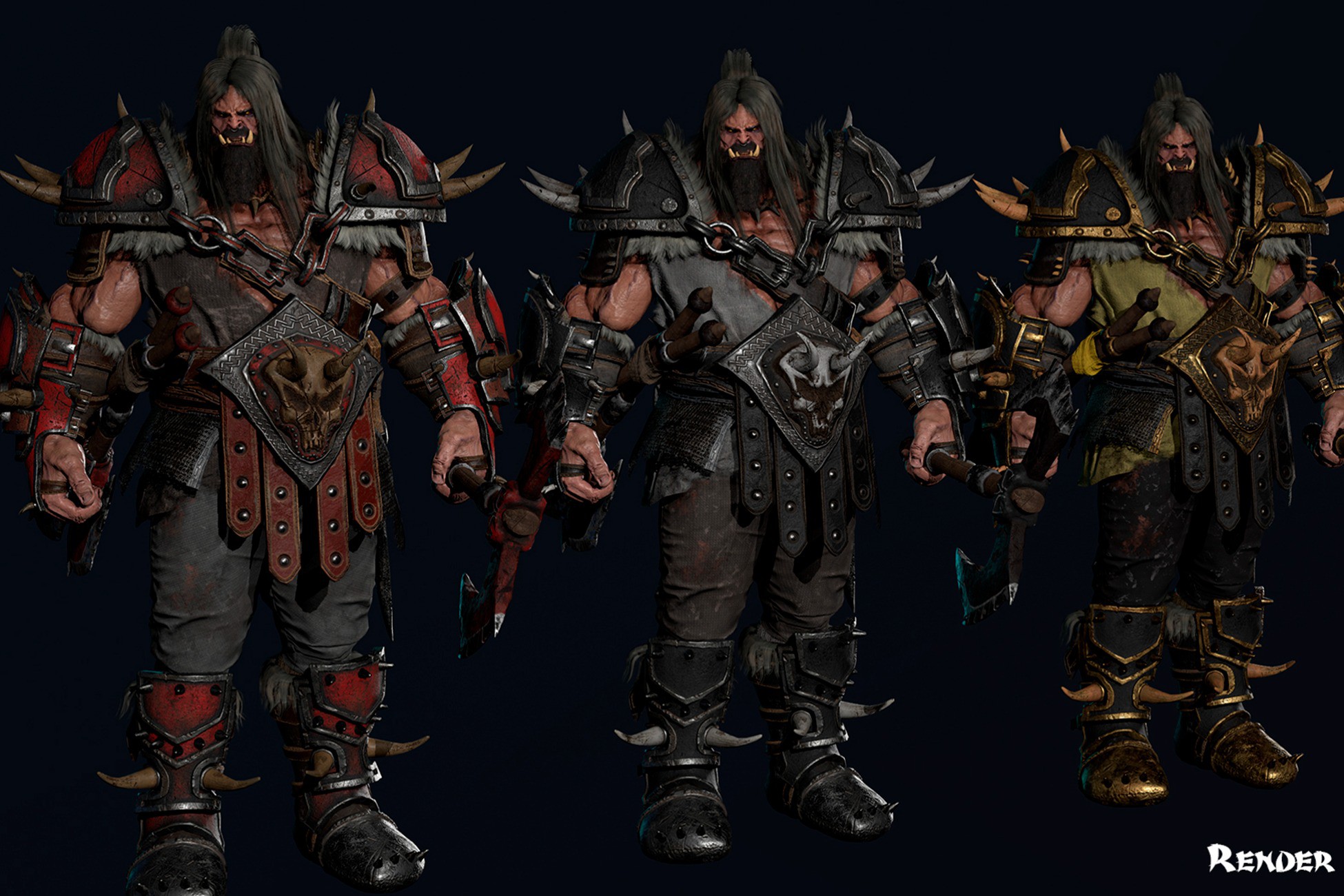 Orc Fury | 3D 角色 | Unity Asset Store