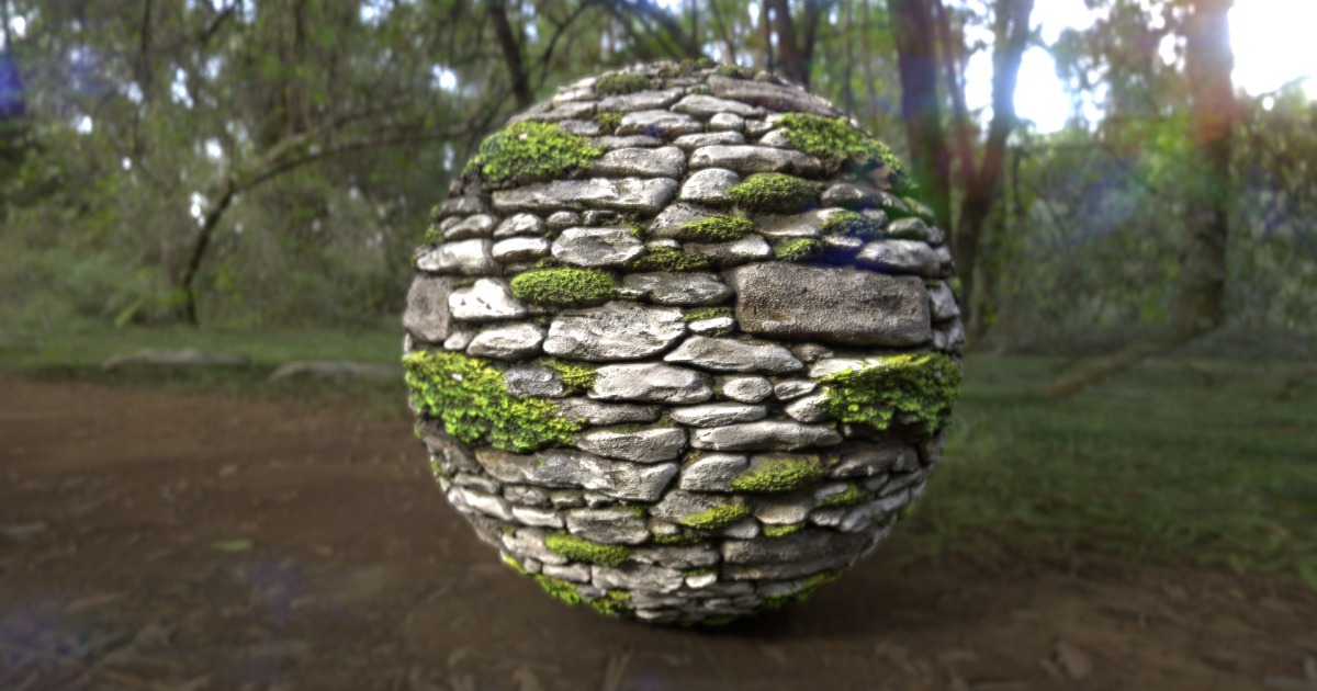10 Mossy Stone Wall Materials | 2D Textures & Materials | Unity Asset Store