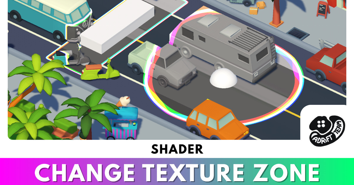 Change Texture Zone Shader | VFX Shaders | Unity Asset Store