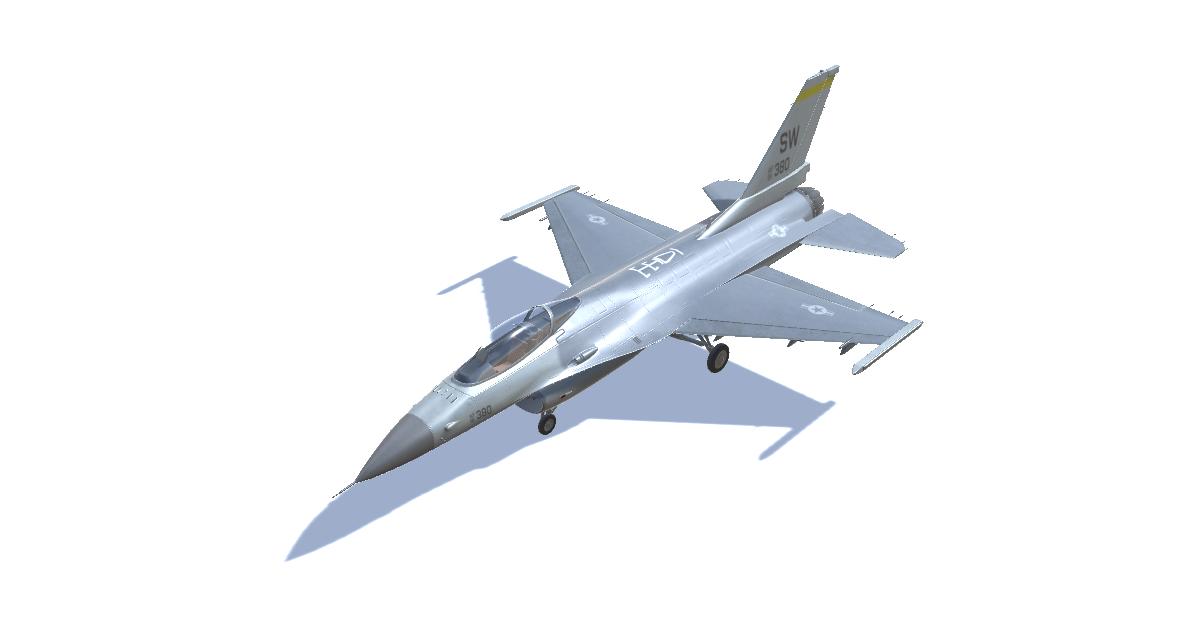 F-16 Fighting Falcon Jet Fighter Aircraft | 3D Air | Unity Asset Store