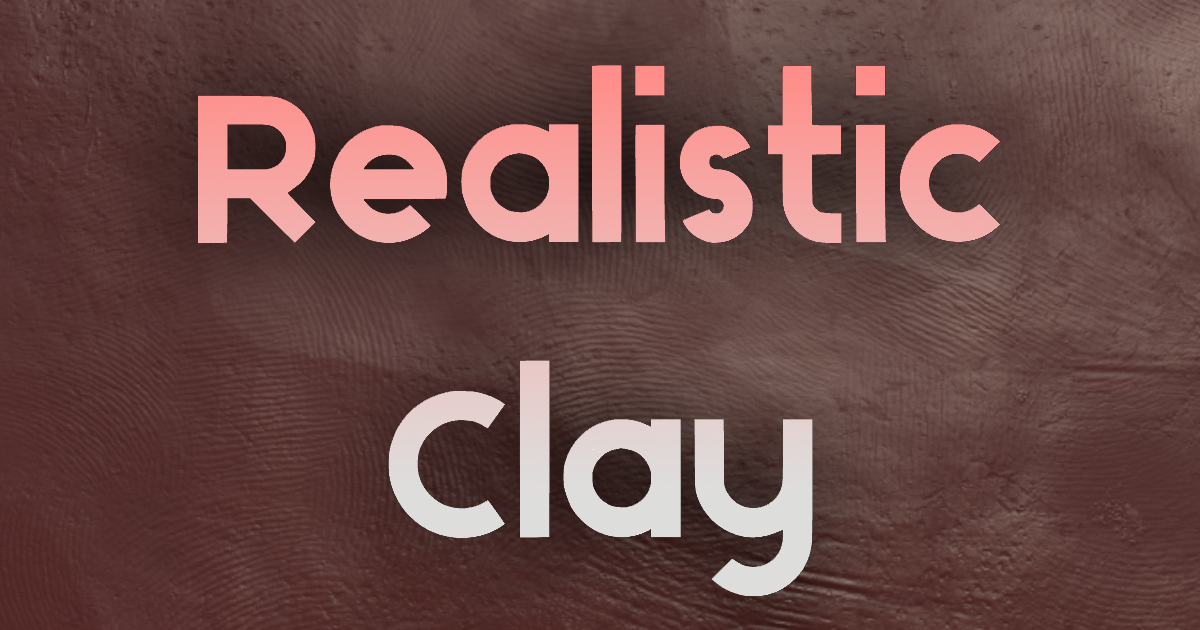 Realistic Clay - Complete Material | 2D Textures & Materials | Unity ...