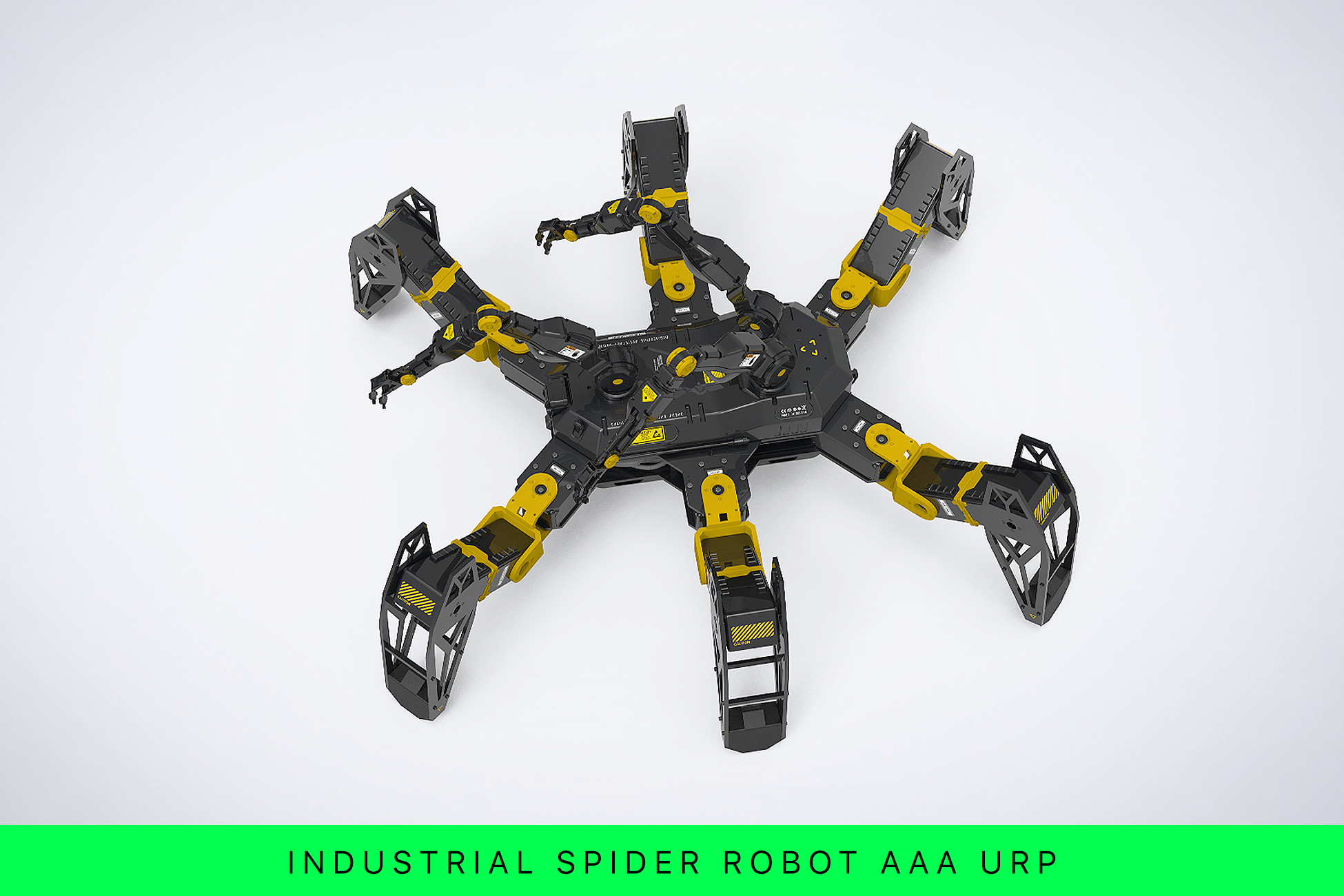 Industrial Spider Robot AAA URP | 3D Robots | Unity Asset Store