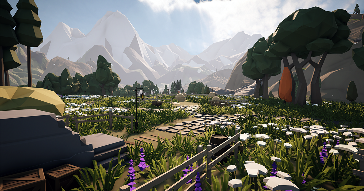 Mountain Valley - BUILT-IN - Game Ready Level | 3D 판타지 | Unity Asset Store