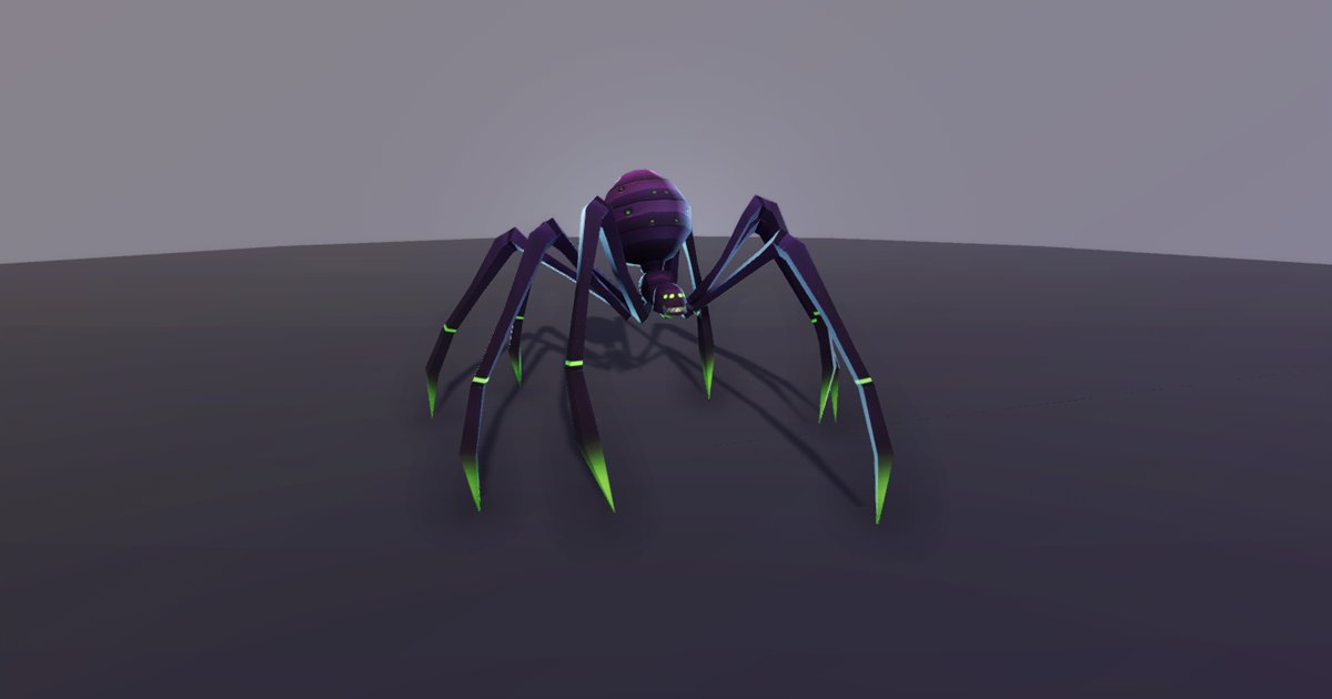 Spiderling Venom | 3D Creatures | Unity Asset Store
