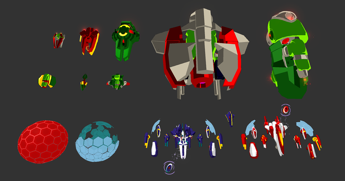 SpaceShooterSet | 3D Sci-Fi | Unity Asset Store