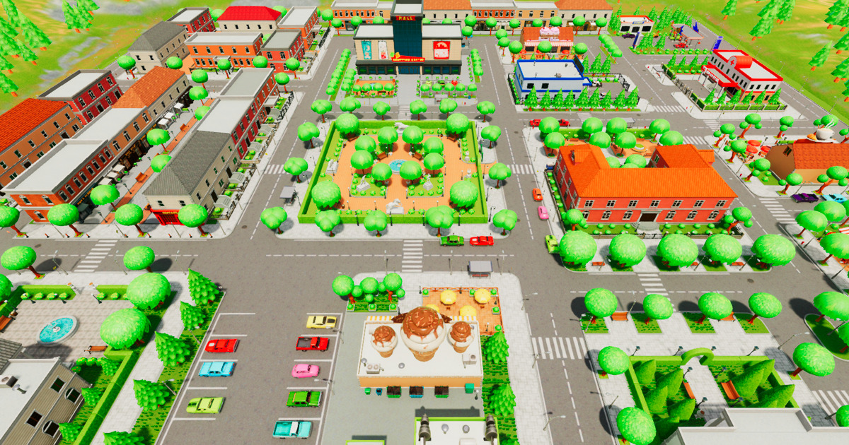 Stylized Town - Modular | 3D Fantasy | Unity Asset Store