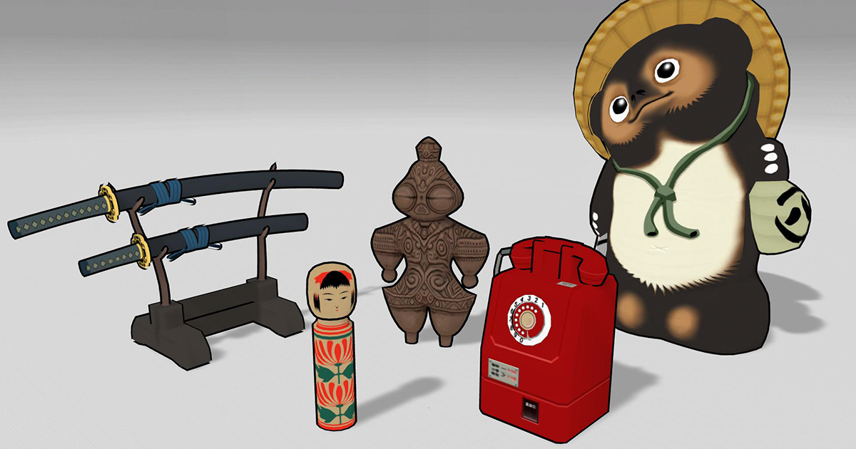 japanese_Toon_Props_pack_Vol.02 | 3D Props | Unity Asset Store