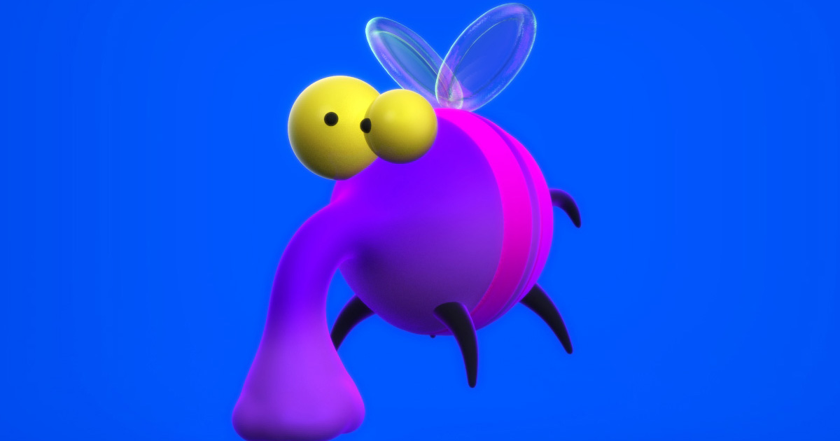 Alien Cartoon Bug | 3D Characters | Unity Asset Store