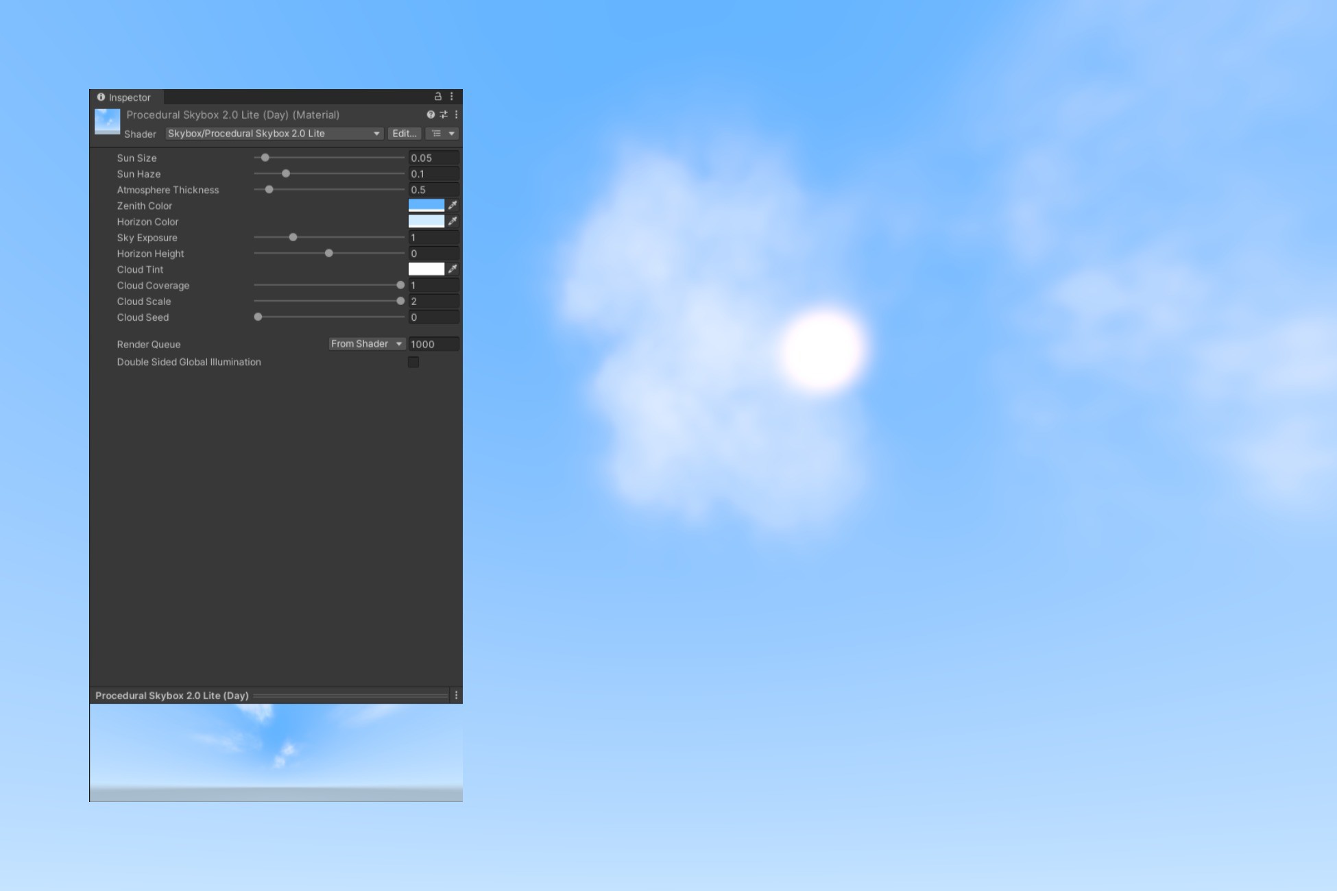Procedural Skybox 2.0 Lite | 2D 空 | Unity Asset Store