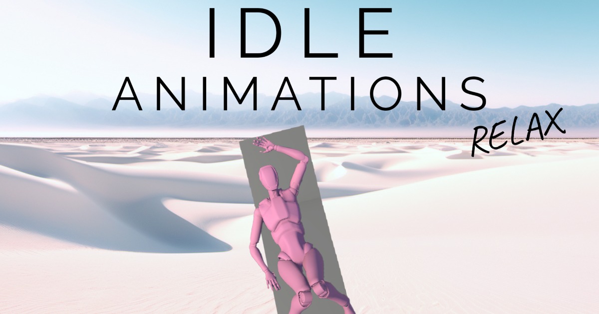 100+ Relaxed Animations | 3D Animations | Unity Asset Store