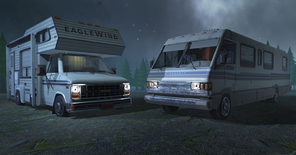 Camper RV Trailer | 3D Vehicles | Unity Asset Store