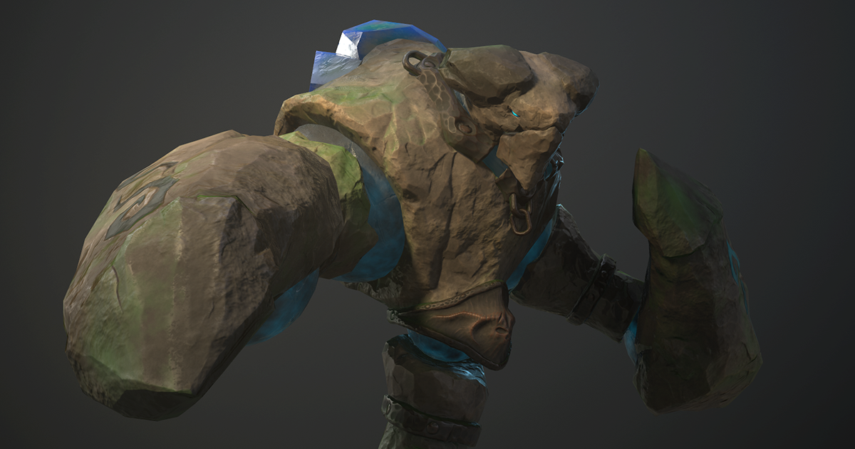 Crystal golem | 3D Creatures | Unity Asset Store