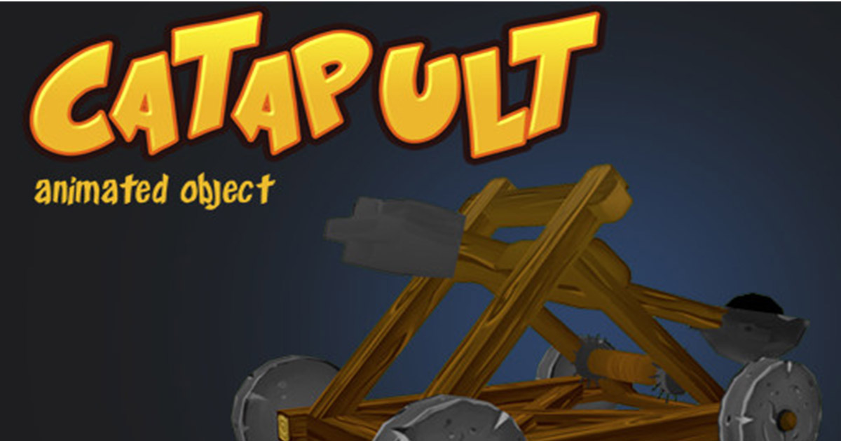 Catapult Animated Object | 3D 武器 | Unity Asset Store