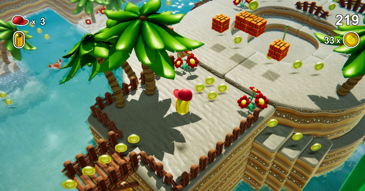 Mario Style Beach Environment | 3D Landscapes | Unity Asset Store