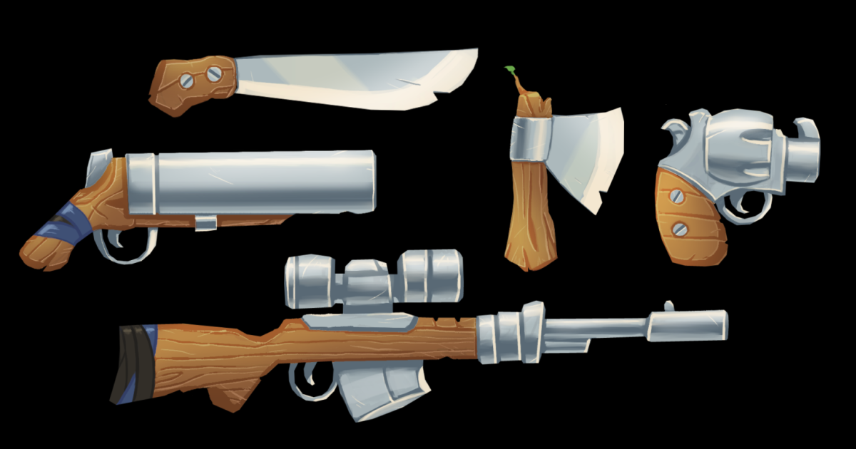 2d Wooden Weapons Pack 2d 텍스처 및 소재 Unity Asset Store