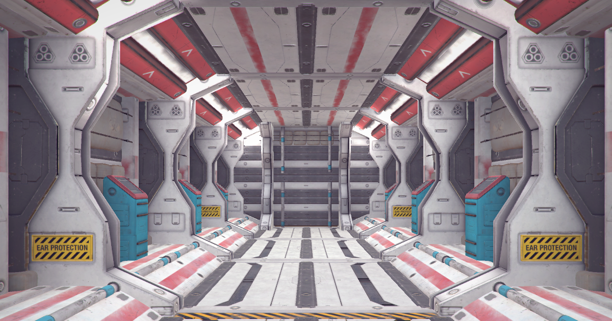 Obligatory Sci-fi Corridor Vol.1 | 3D Sci-Fi | Unity Asset Store