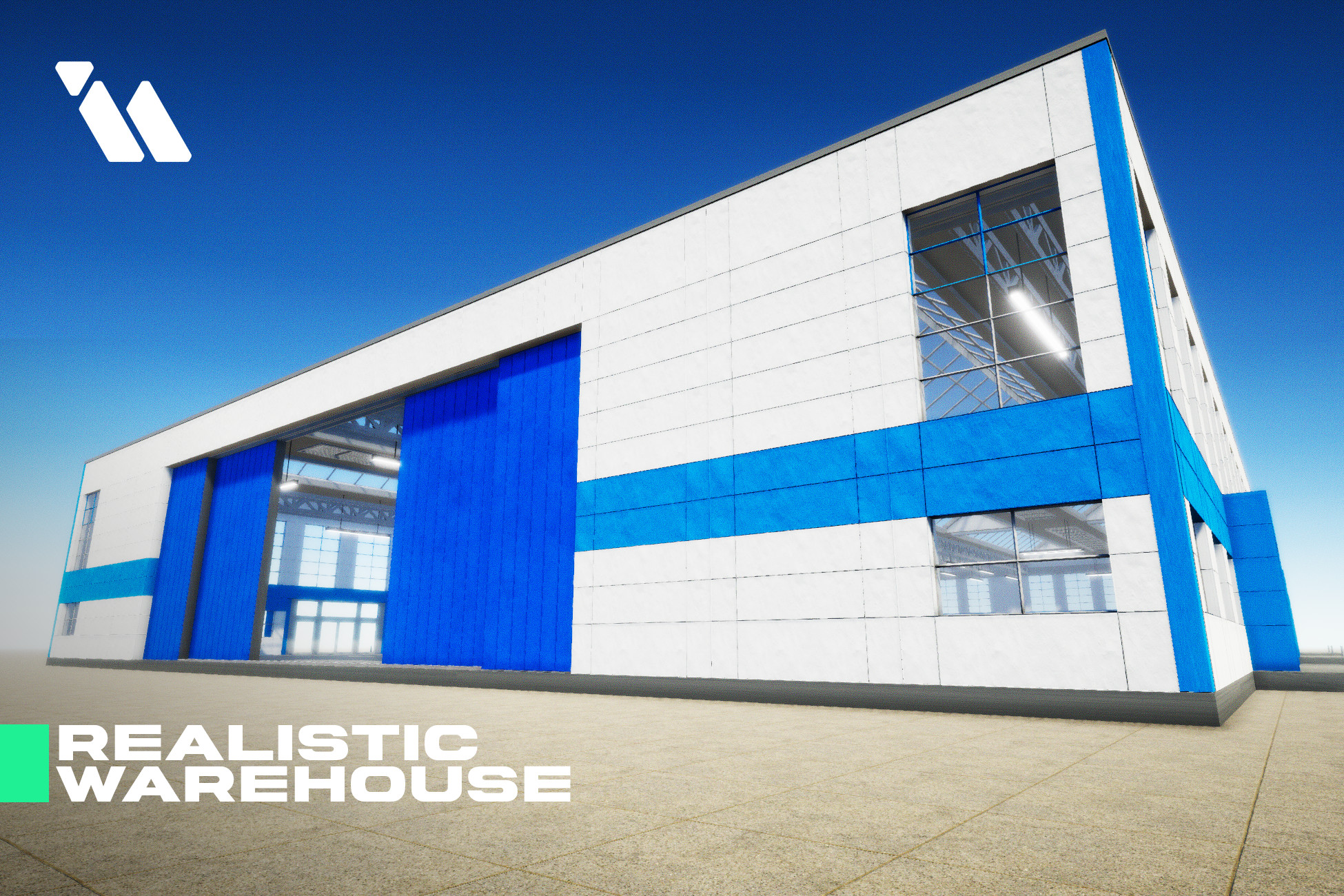Realistic Warehouse | 3D Industrial | Unity Asset Store