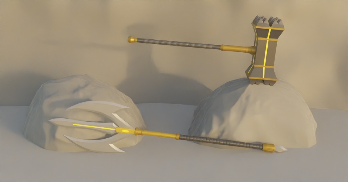 Fantasy Weapons Free | 3D Weapons | Unity Asset Store