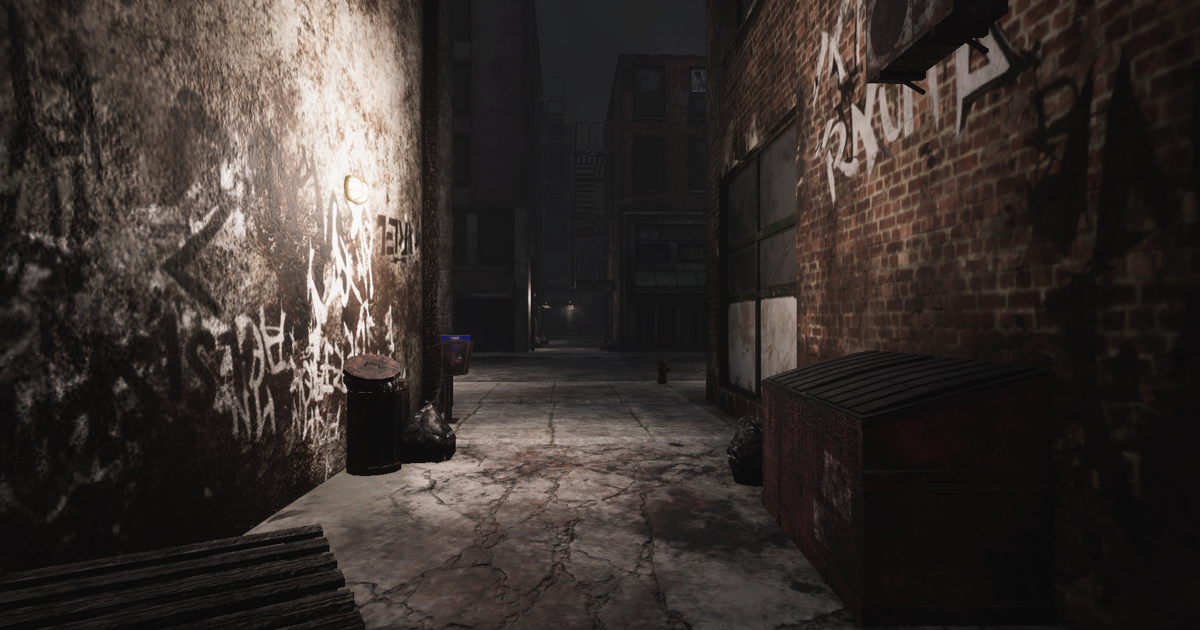 Retro Horror City | 3D Urban | Unity Asset Store