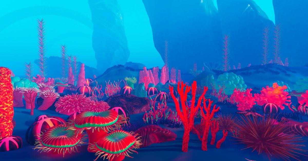 Stylized underwater coral reef | 3D Environments | Unity Asset Store