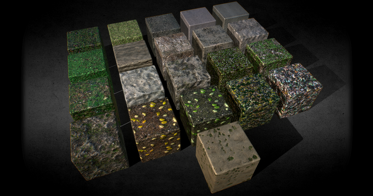 PBR Terrain Textures | 2D Floors | Unity Asset Store