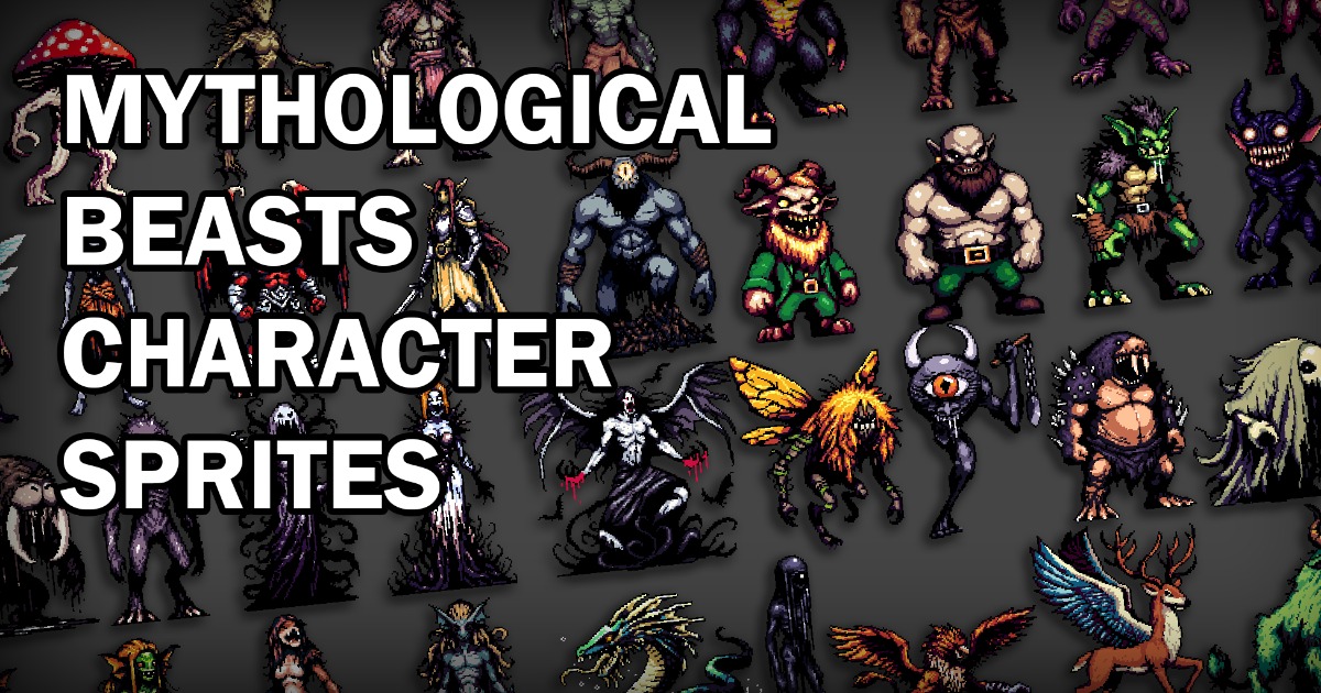 Mythological Beasts - Character Sprites | 2D Characters | Unity Asset Store