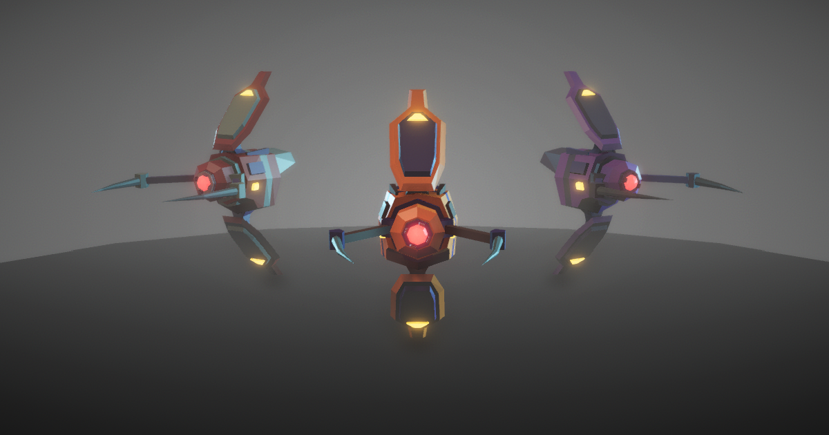 CUBE - Robot Pin | 3D Robots | Unity Asset Store