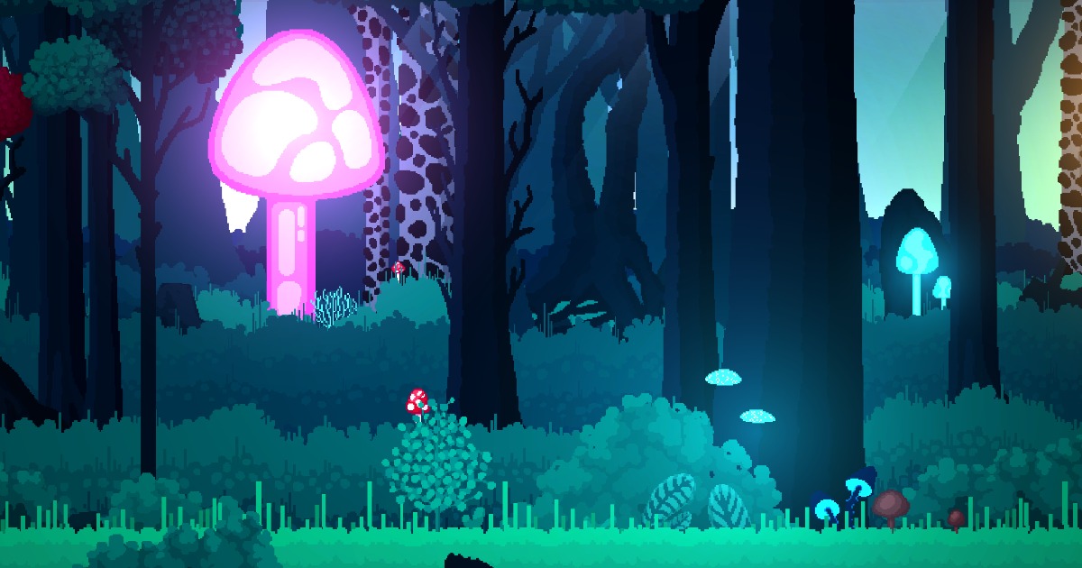 Fantasy Forest | 2.5D Pixel-Art | 2D Environments | Unity Asset Store