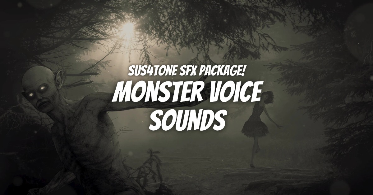 Monster Voice Sound Vol.1 | Audio Sound FX | Unity Asset Store