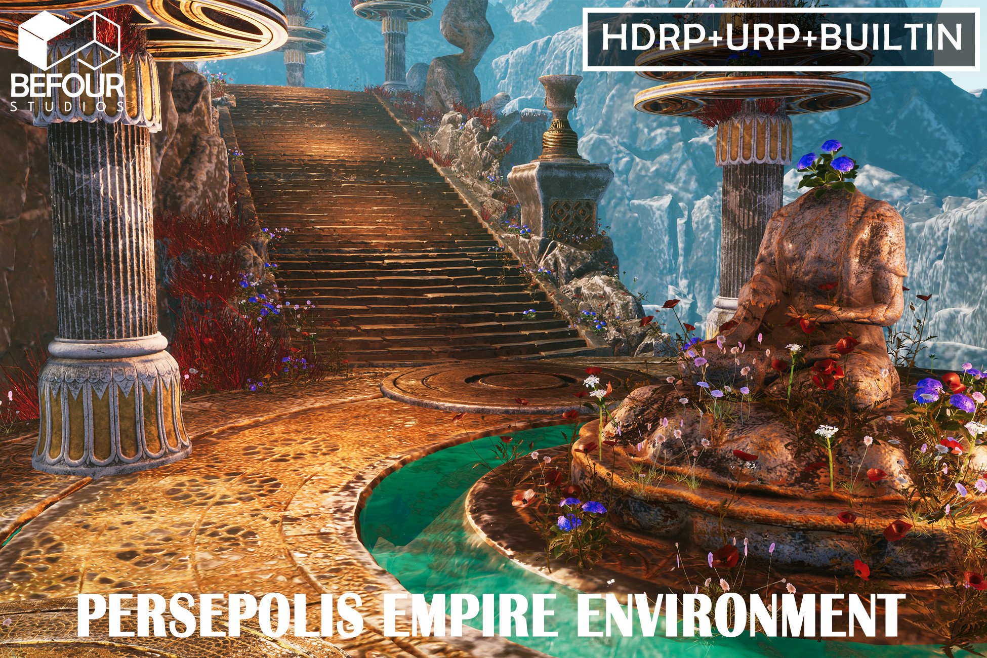 Persepolis Empire Environment | 3D Environments | Unity Asset Store