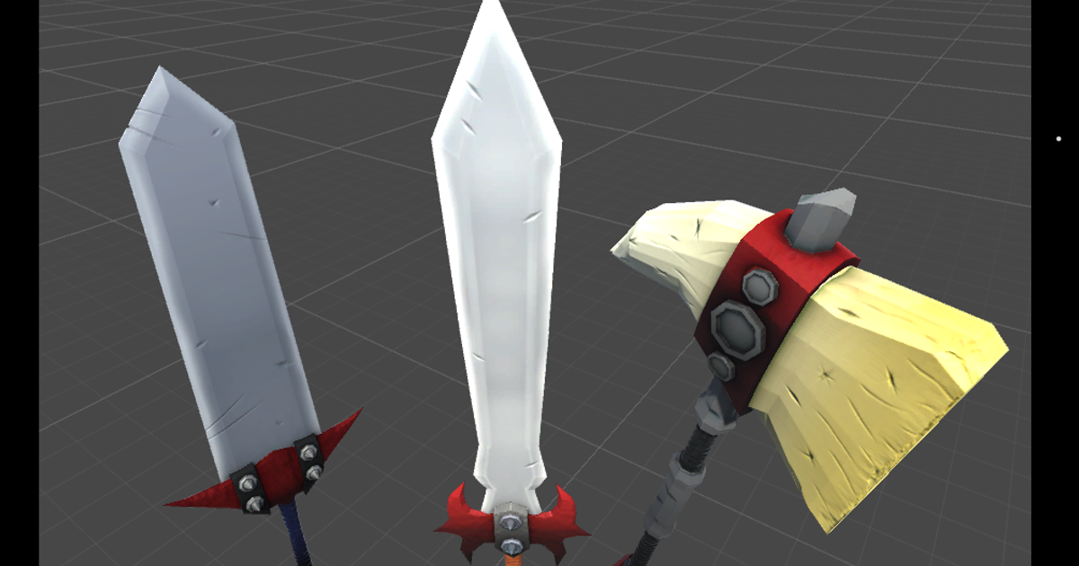 Evil Villain Weapons | 3D | Unity Asset Store
